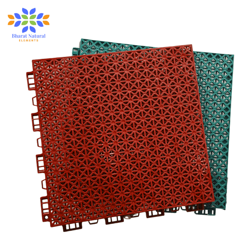 Bharat Natural | Interlocking PolyPropylene Tiles for Durable Flooring ...